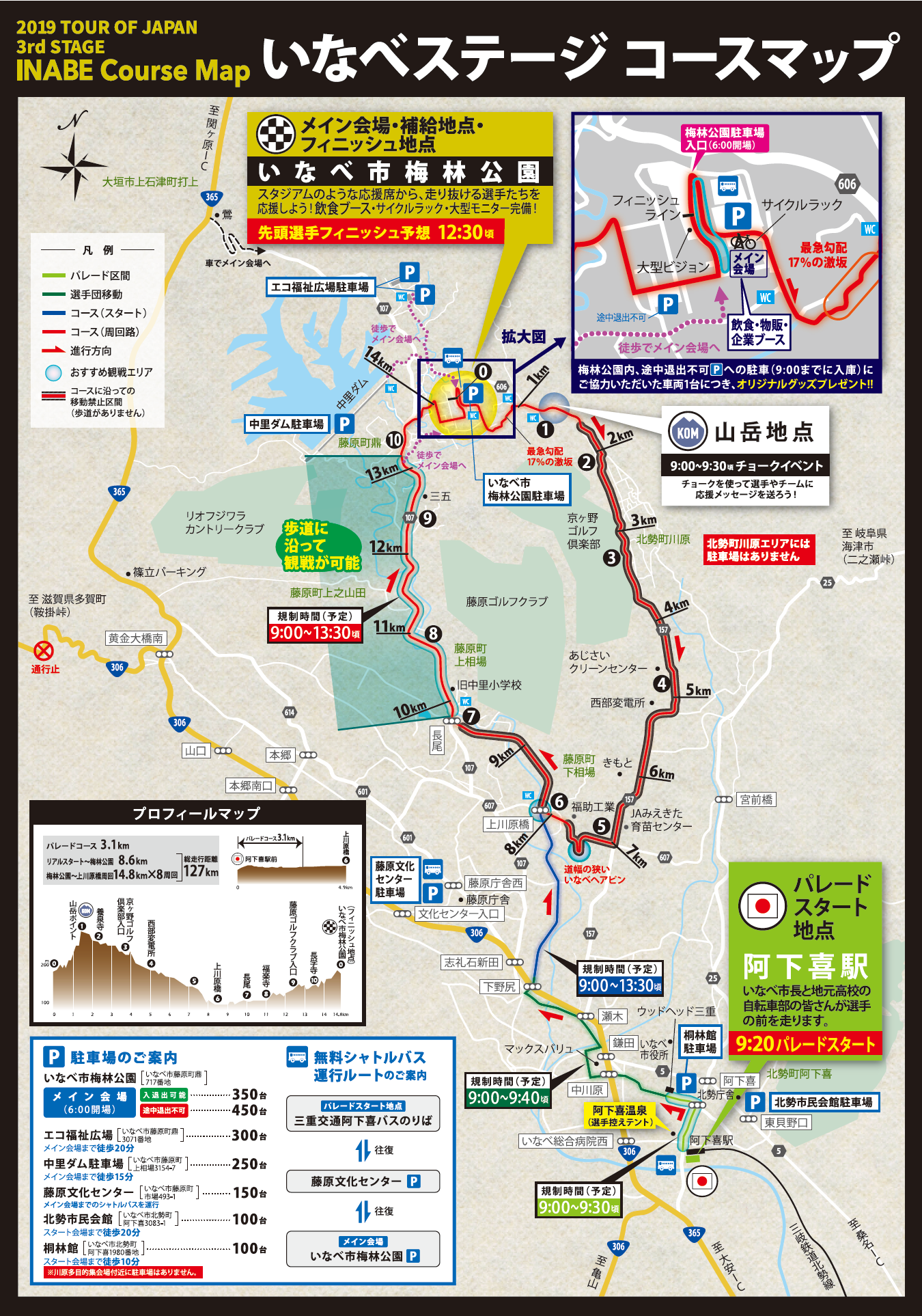 ツアー・オブ・ジャパン いなべステージ公式サイト